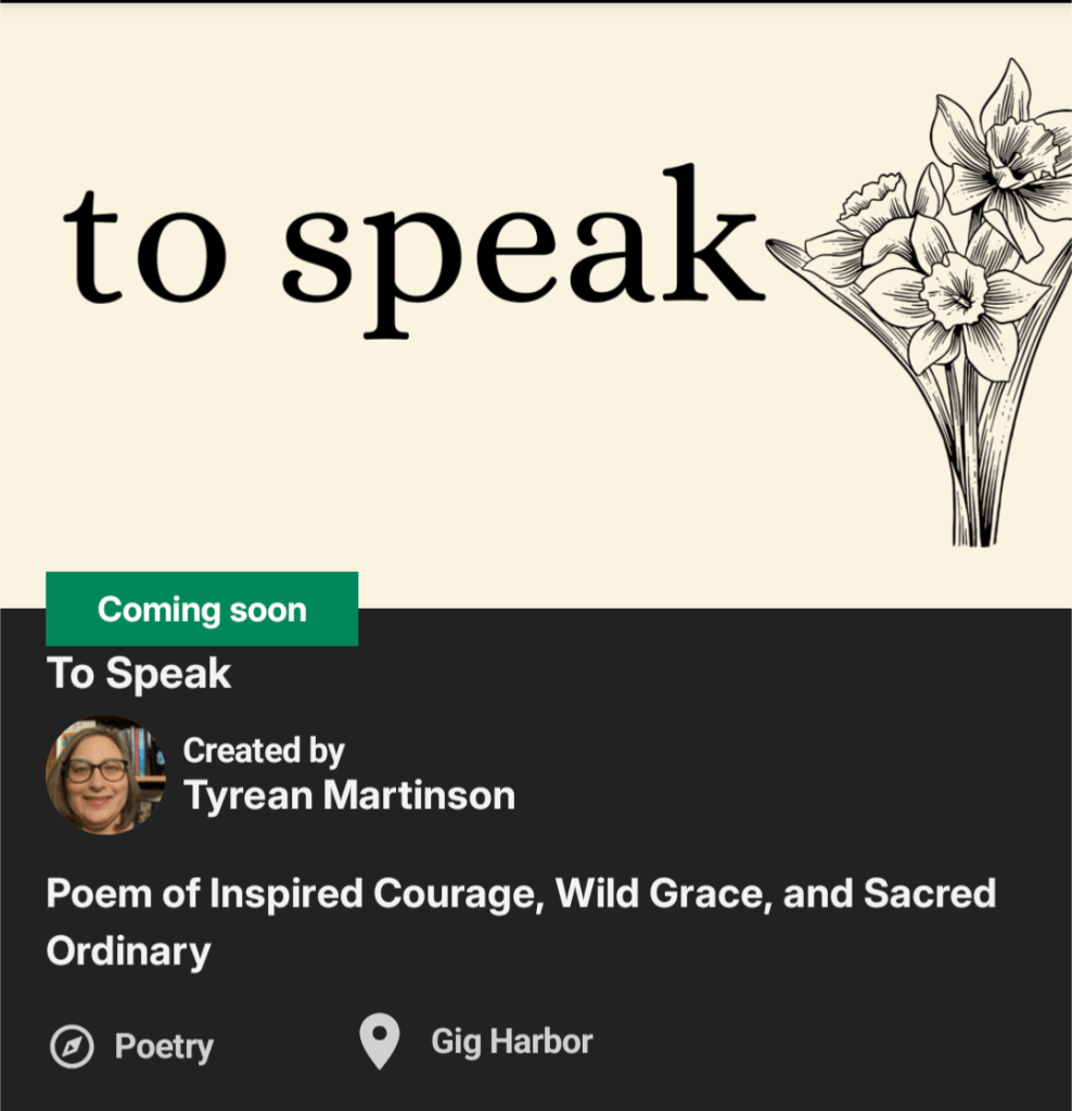 Courage, Creation, and the Title To Speak - Tyrean's Tales